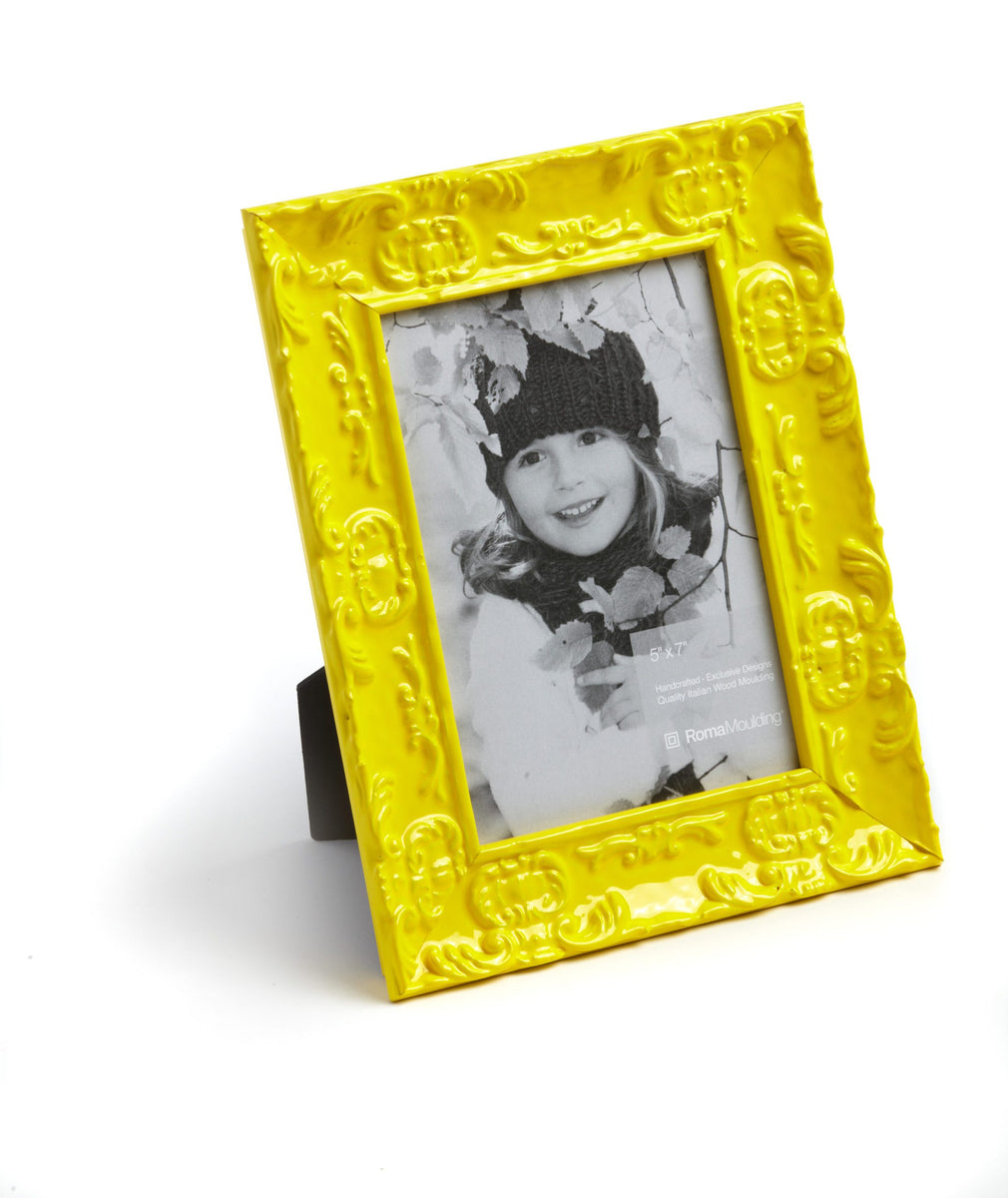 Yellow Lavo High Gloss Frame – Framing Dames